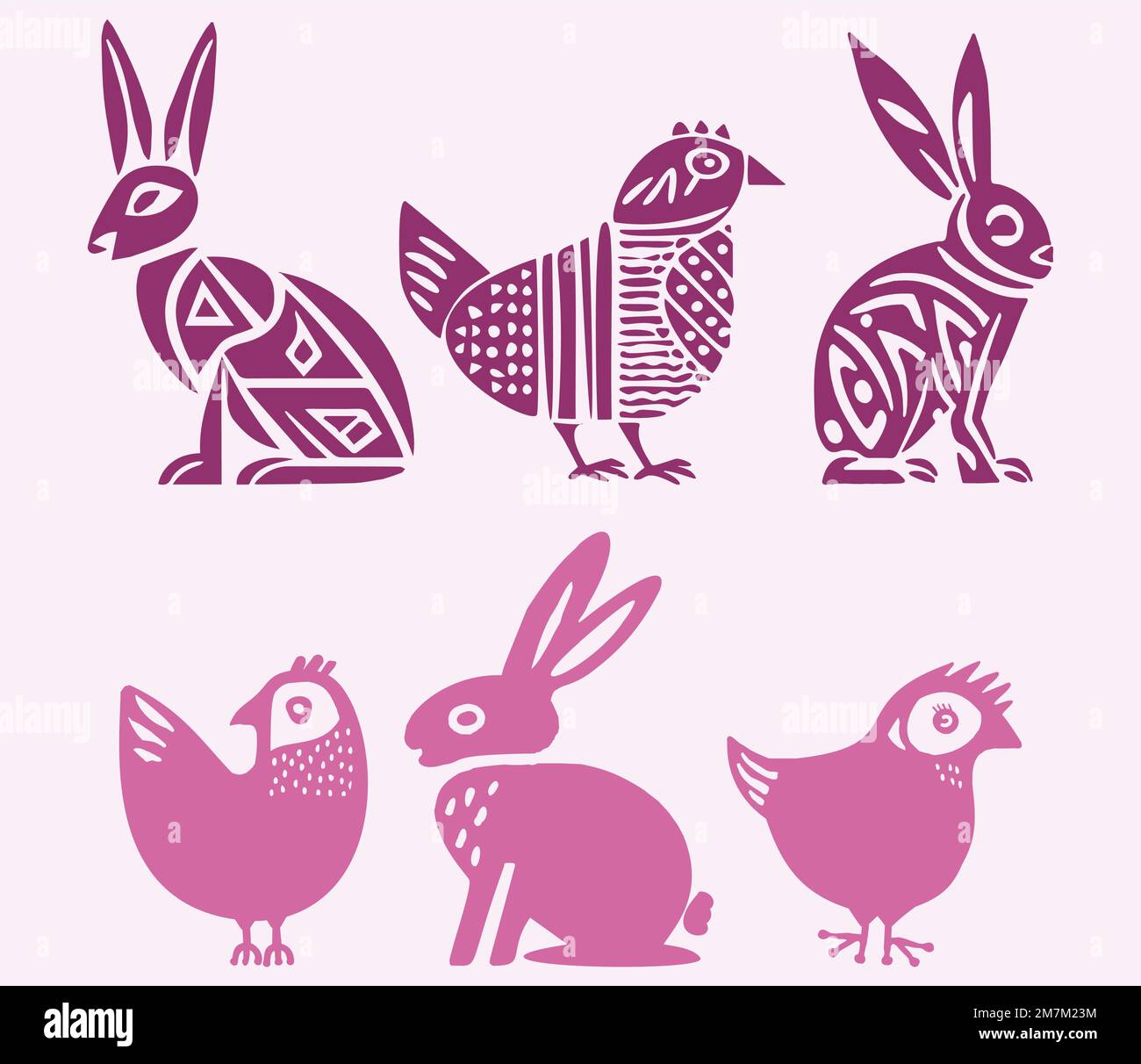 Easter block Stock Vector Images - Alamy