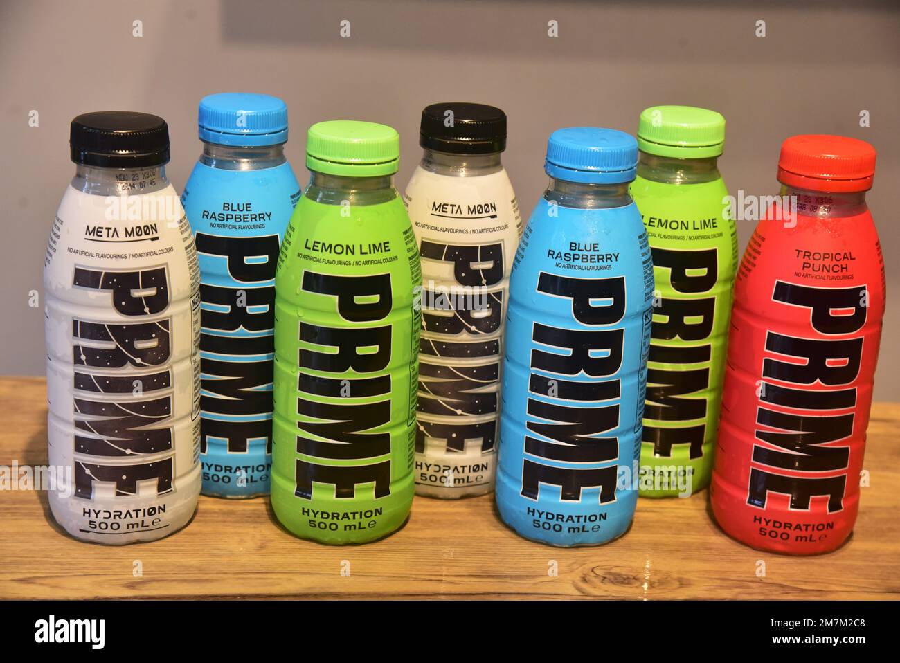 PRIME hydration soft drink by YouTube stars KSI and Logan Paul. The ...