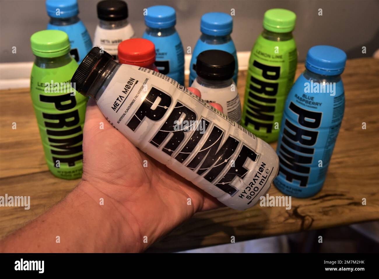 PRIME hydration soft drink by YouTube stars KSI and Logan Paul. The ...