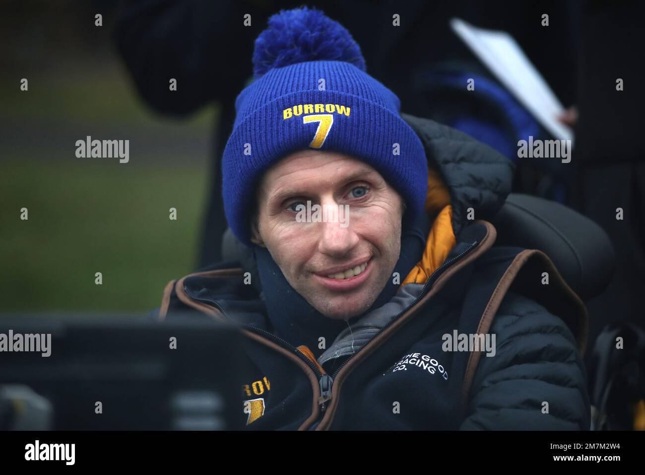 Former rugby league player Rob Burrow during the Sky Bet Afternoon ...