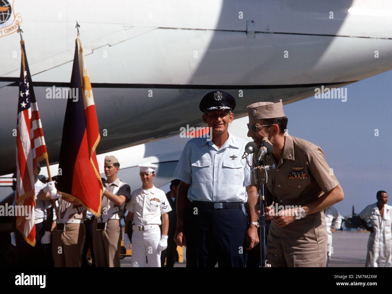Ex-POW and U.S.Navy CMDR James Glenn Pirie (Captured 22 Jun 67), at the ...