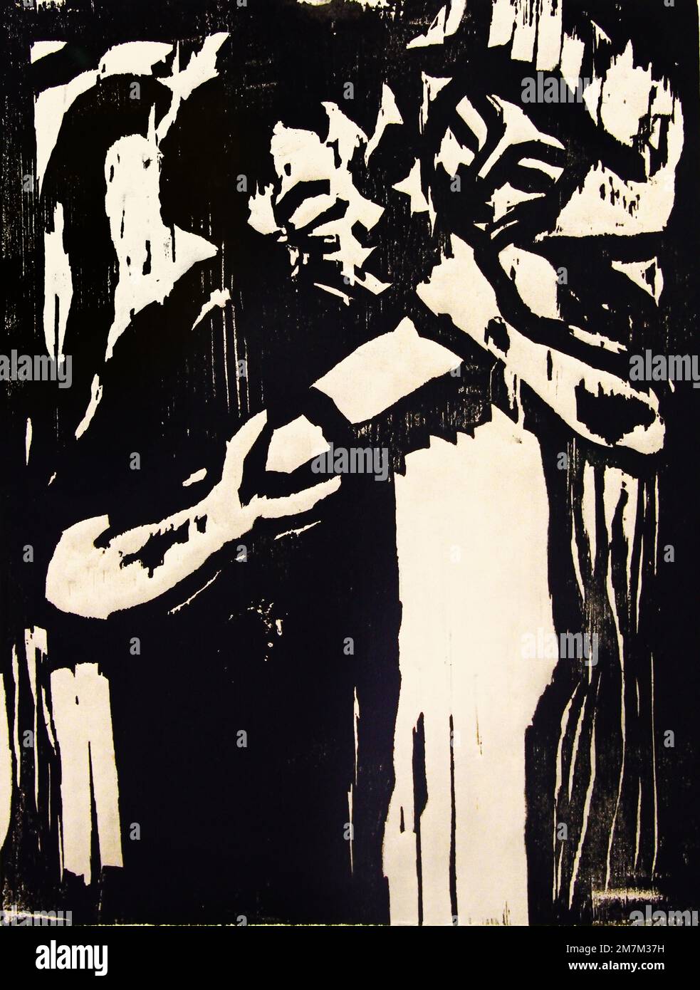 Holzschnitt papier hi-res stock photography and images - Alamy