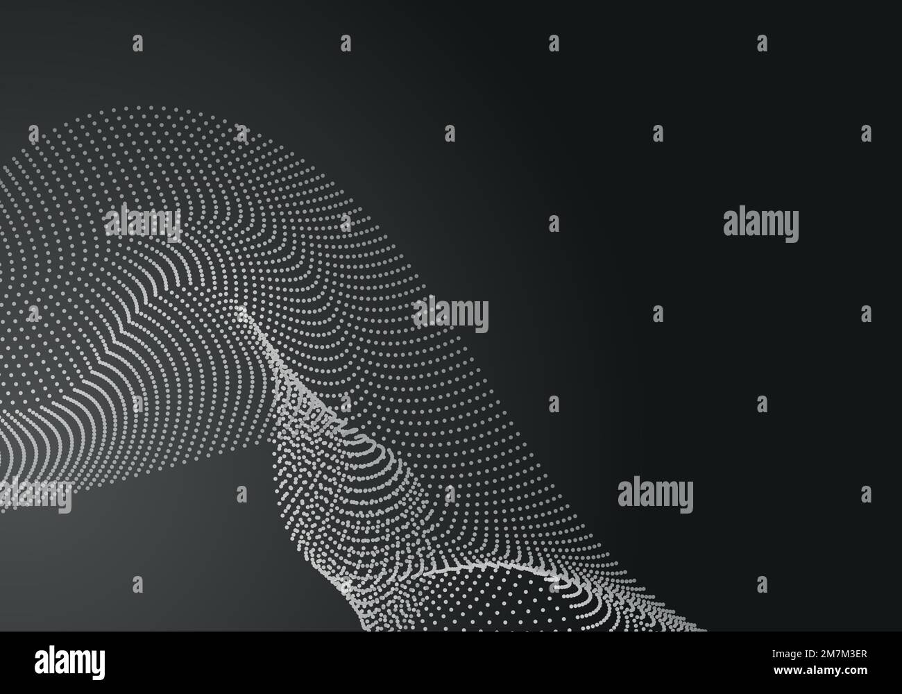 Abstract dots background poster with dynamic. technology network Vector ...