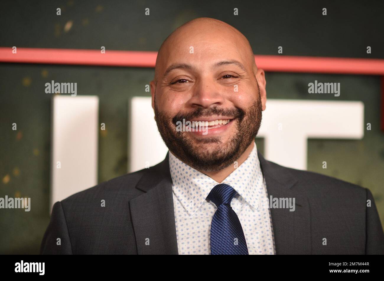 Colton Dunn arrives at the world premiere of "The Recruit" on Thursday ...