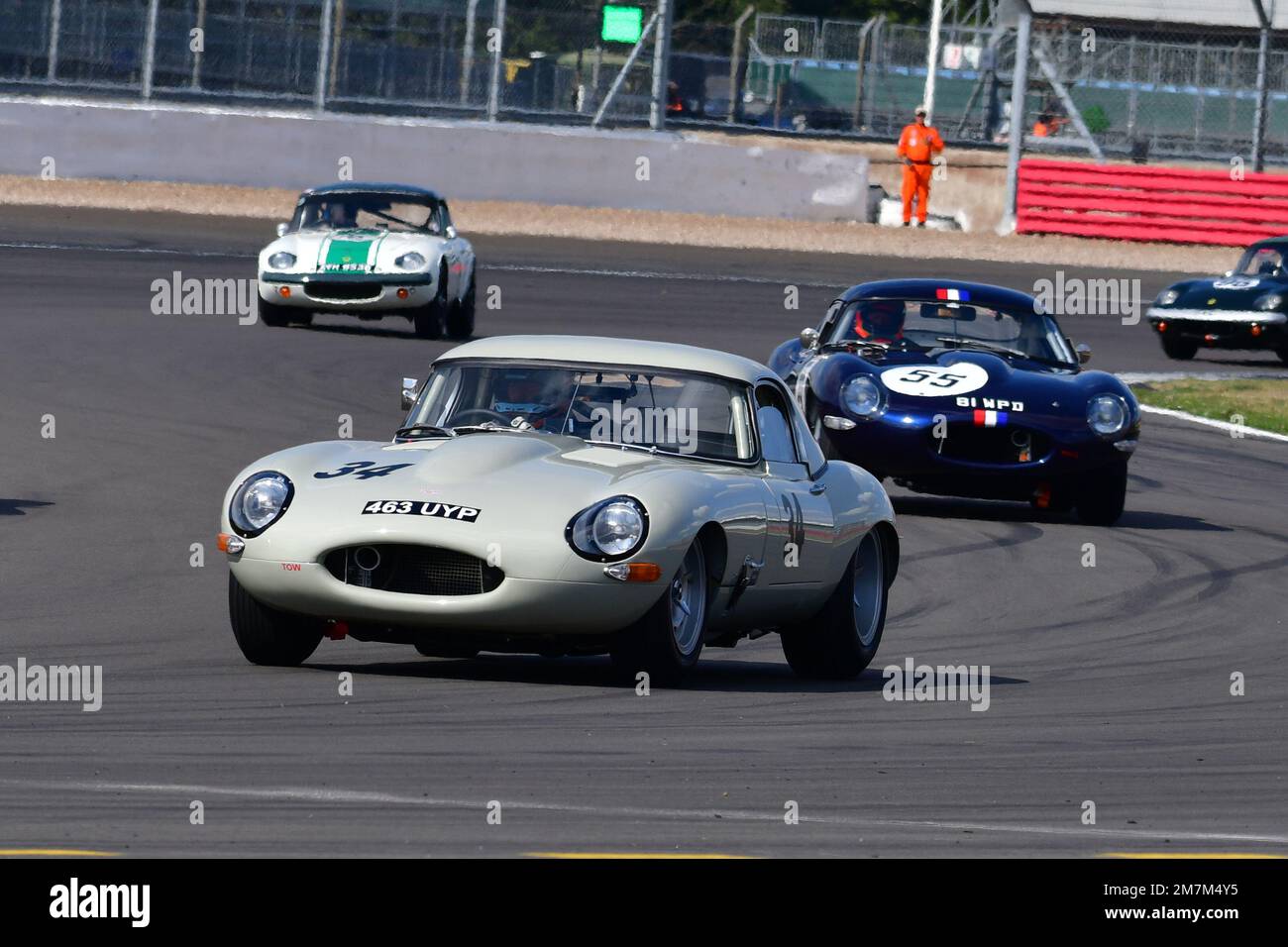 James Thorpe, Phil Quaife, Jaguar E-Type, Masters Historic Racing ...