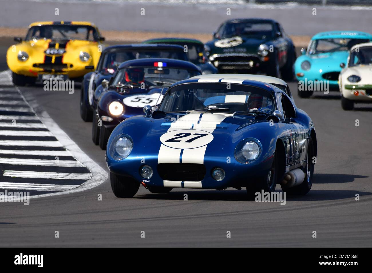 Roy Alderslade, Shelby American Cobra Daytona, Masters Historic Racing ...