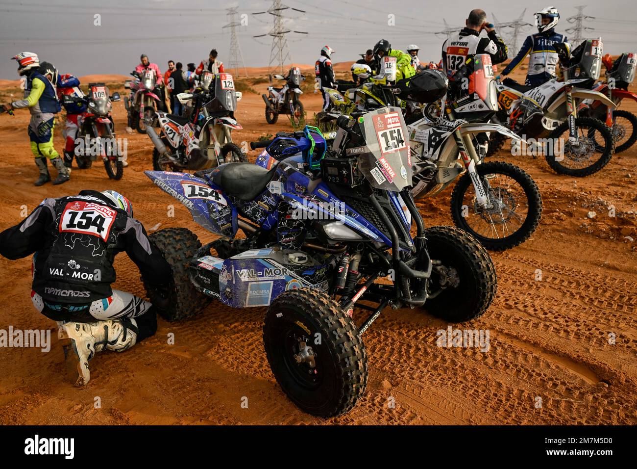 MORENO FLORES Francisco (arg), Dragon, Yamaha, Quad, portrait during ...