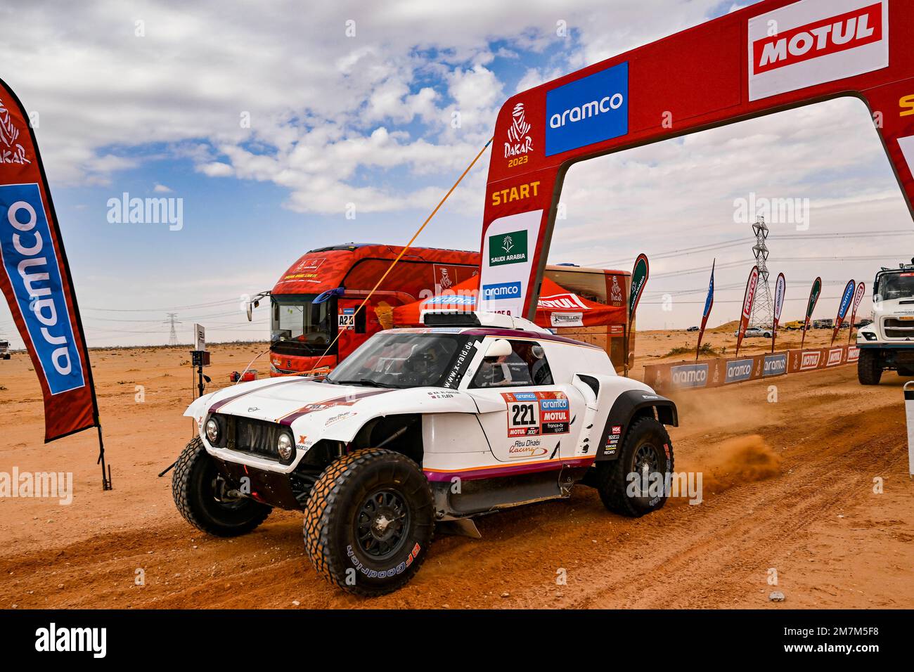 221 AL QASSIMI Sheikh Khalid (are), FLOENE Ola (nor), X-Raid Mini JCW ...