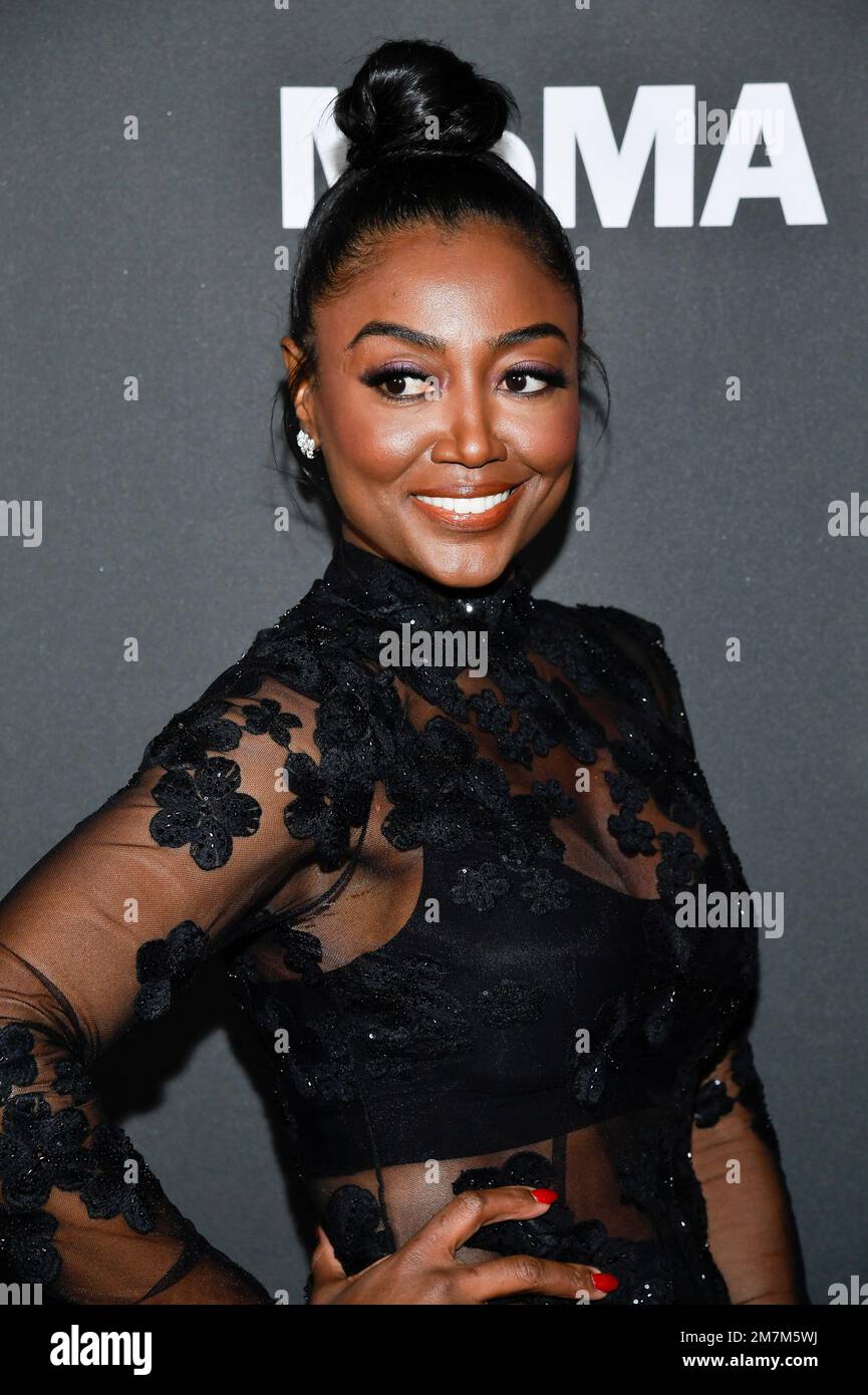 Patina Miller attends the MoMA Film Benefit honoring Guillermo del Toro ...