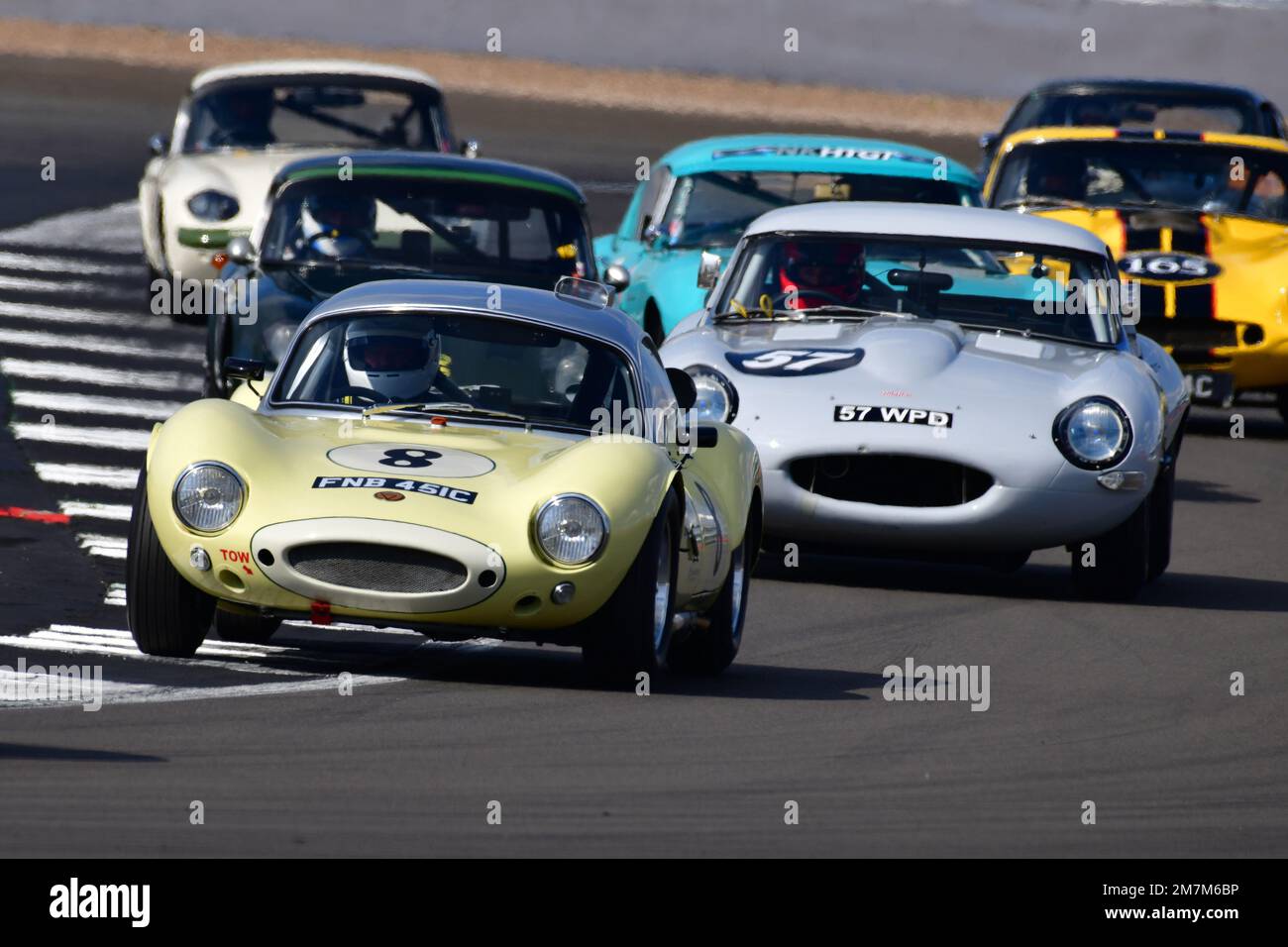 Mark Halstead, Dan Eagling, Ginetta G4R, Masters Historic Racing ...