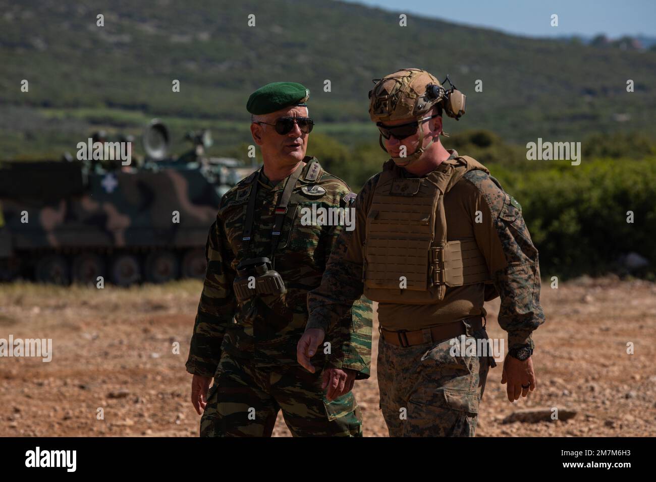 U.S. Marine Corps Maj. Chase Bradford, executive officer, Battalion ...