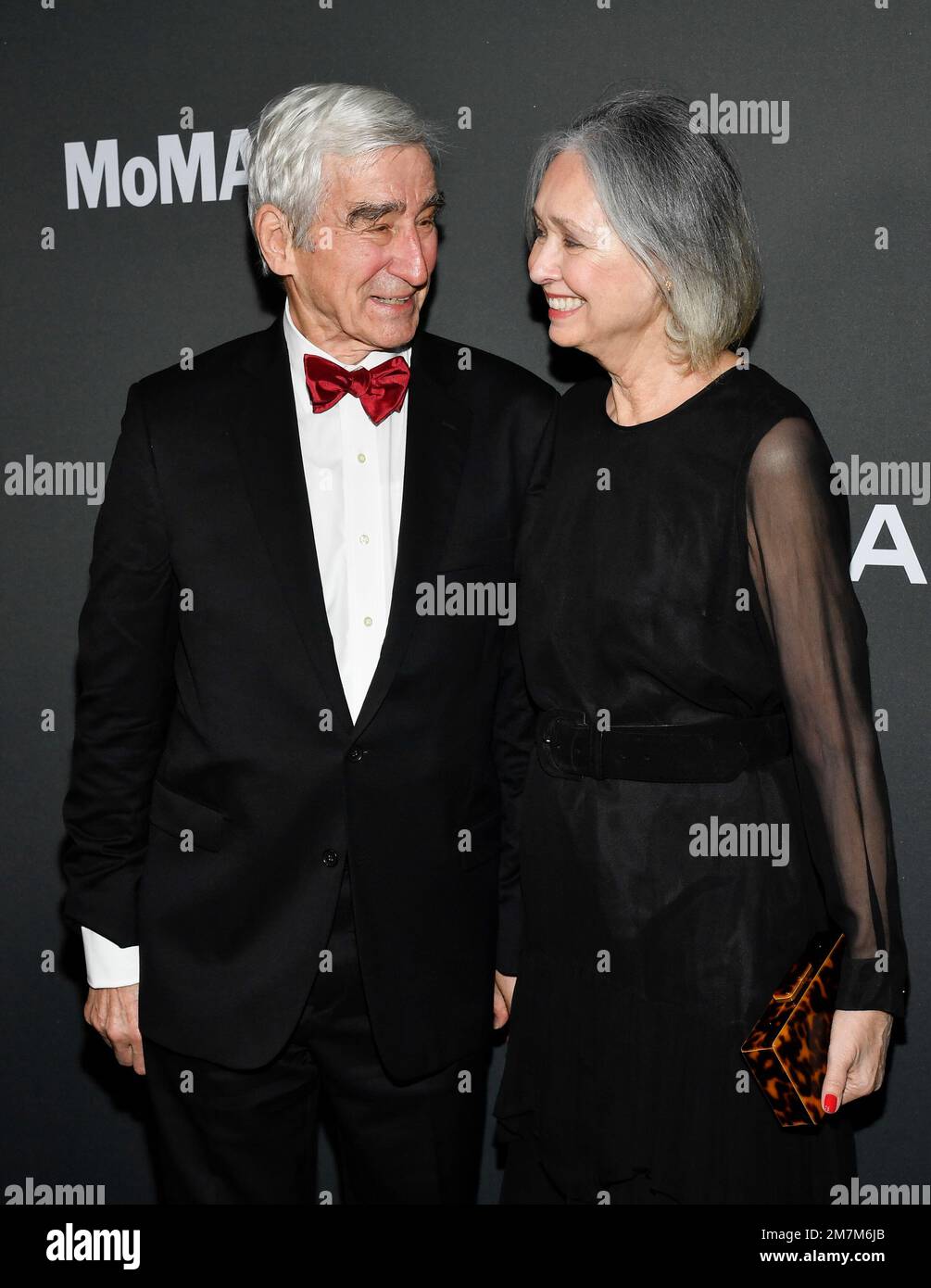 Sam Waterston, left, and wife Lynn Louisa Woodruff attend the MoMA Film ...