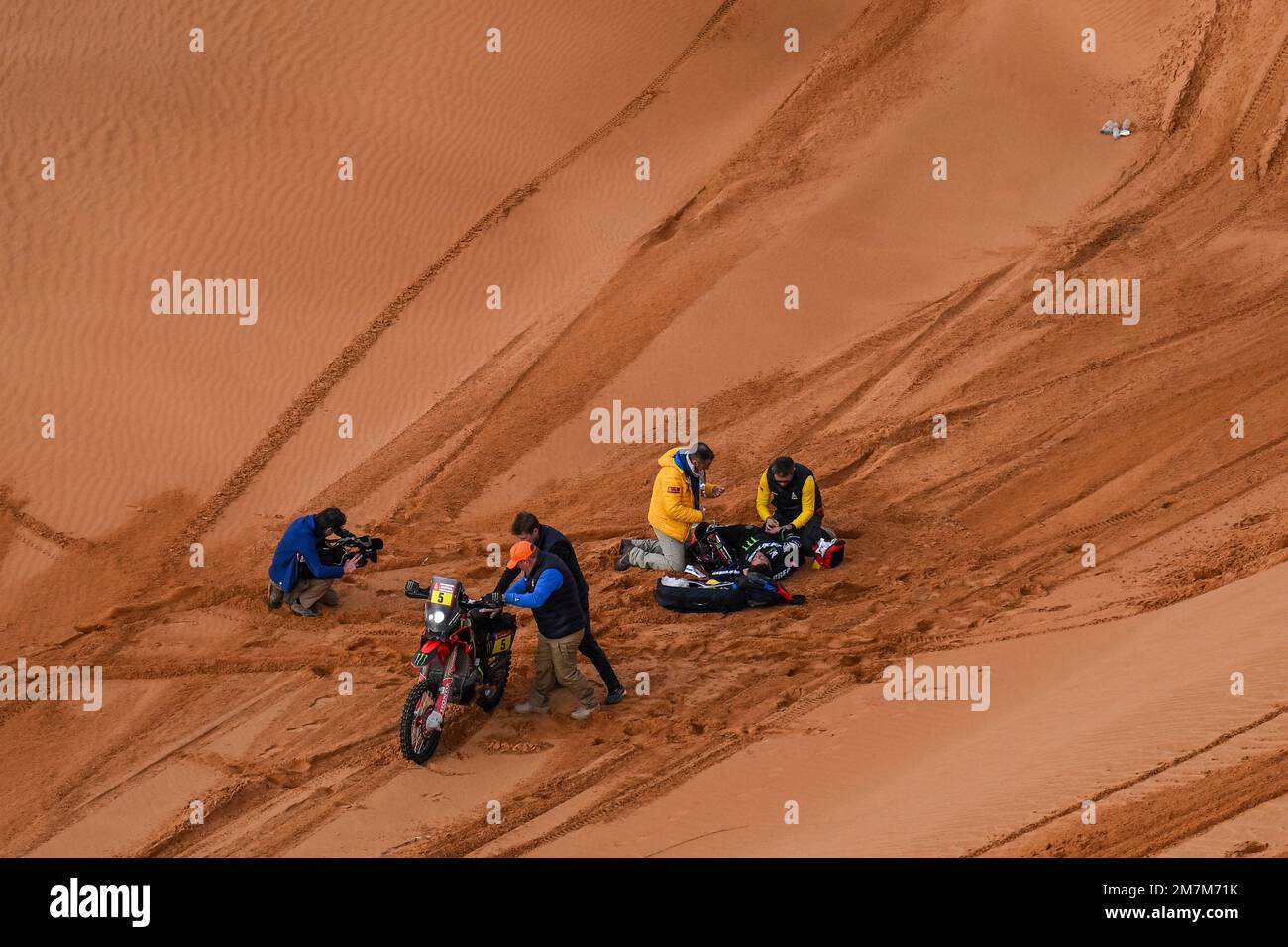 05 BARREDA Joan (spa), Monster Energy JB Team, Moto, Motul, injured ...