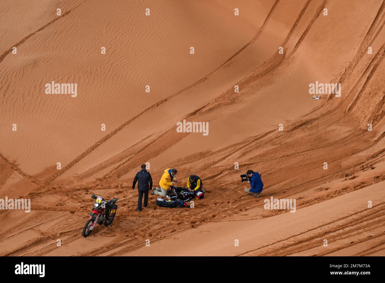 05 BARREDA Joan (spa), Monster Energy JB Team, Moto, Motul, injured ...