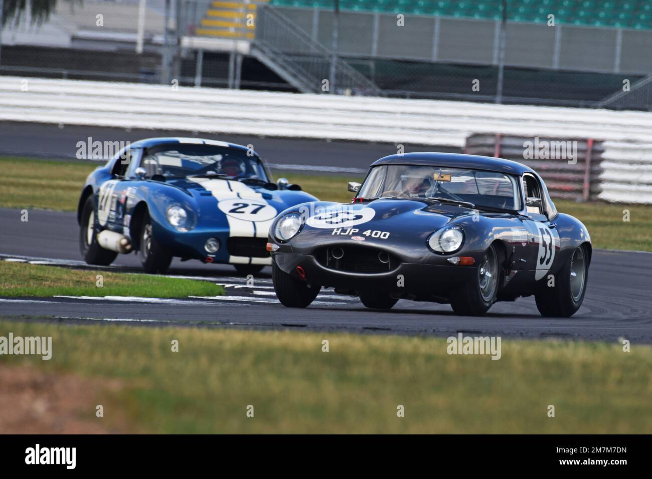 John Pearson, Gary Pearson, Jaguar E-Type, Masters Historic Racing ...