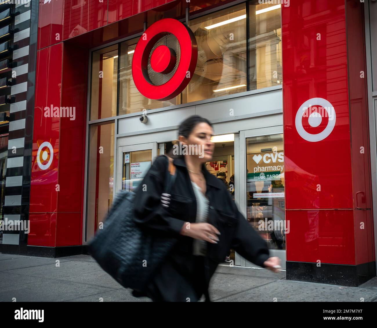 Exterior of the Target store in Herald Square in New York on Thursday ...