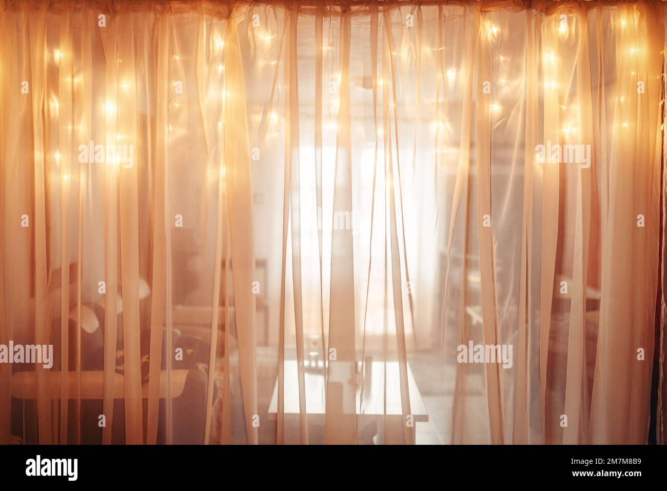 Abstract blurred bokeh curtain. Curtain Background and Light Bokeh ...
