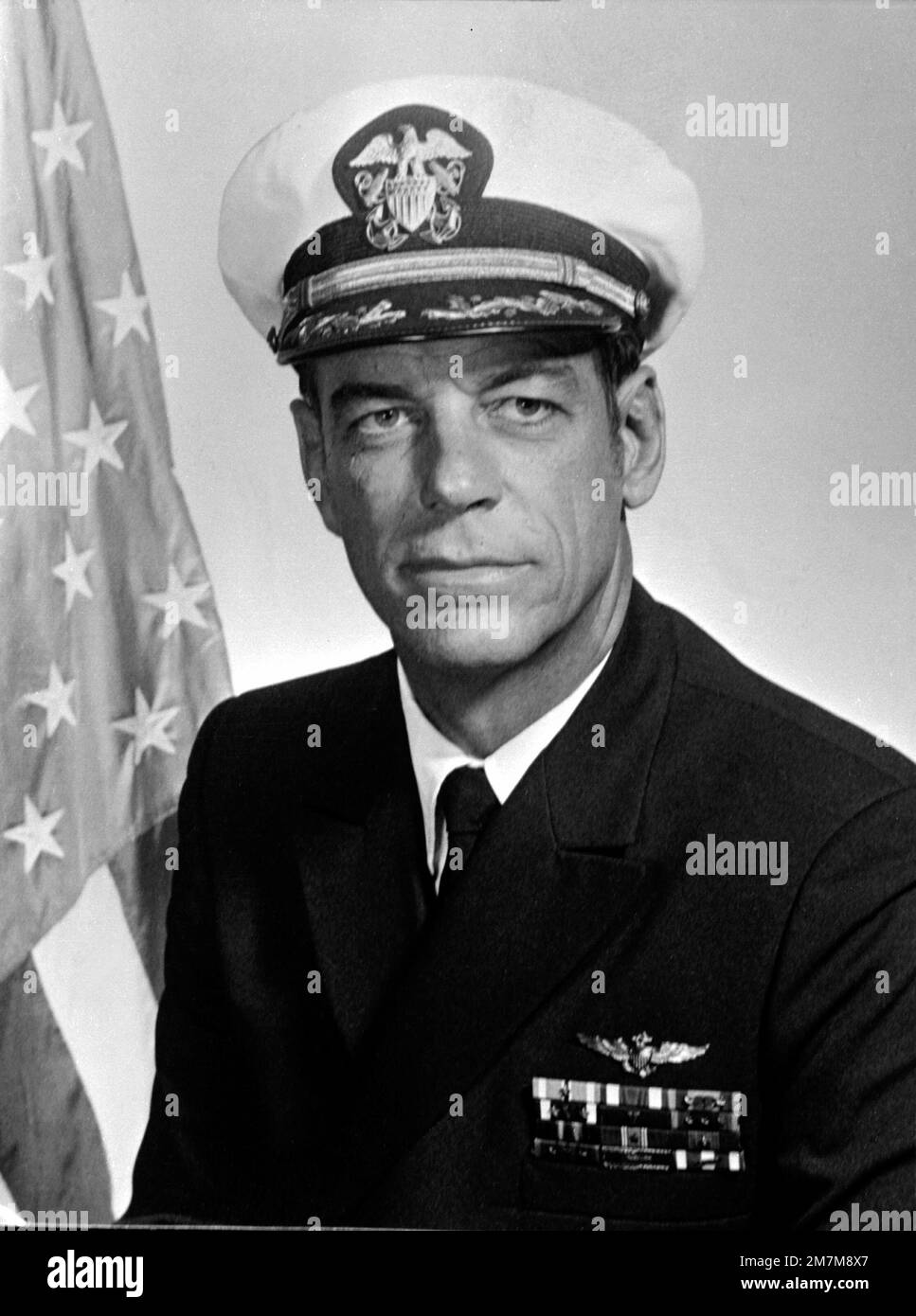 CAPT. Douglas R. McCrimmon, USN (covered) CO, USS RANGER (CV-61), 1976 ...
