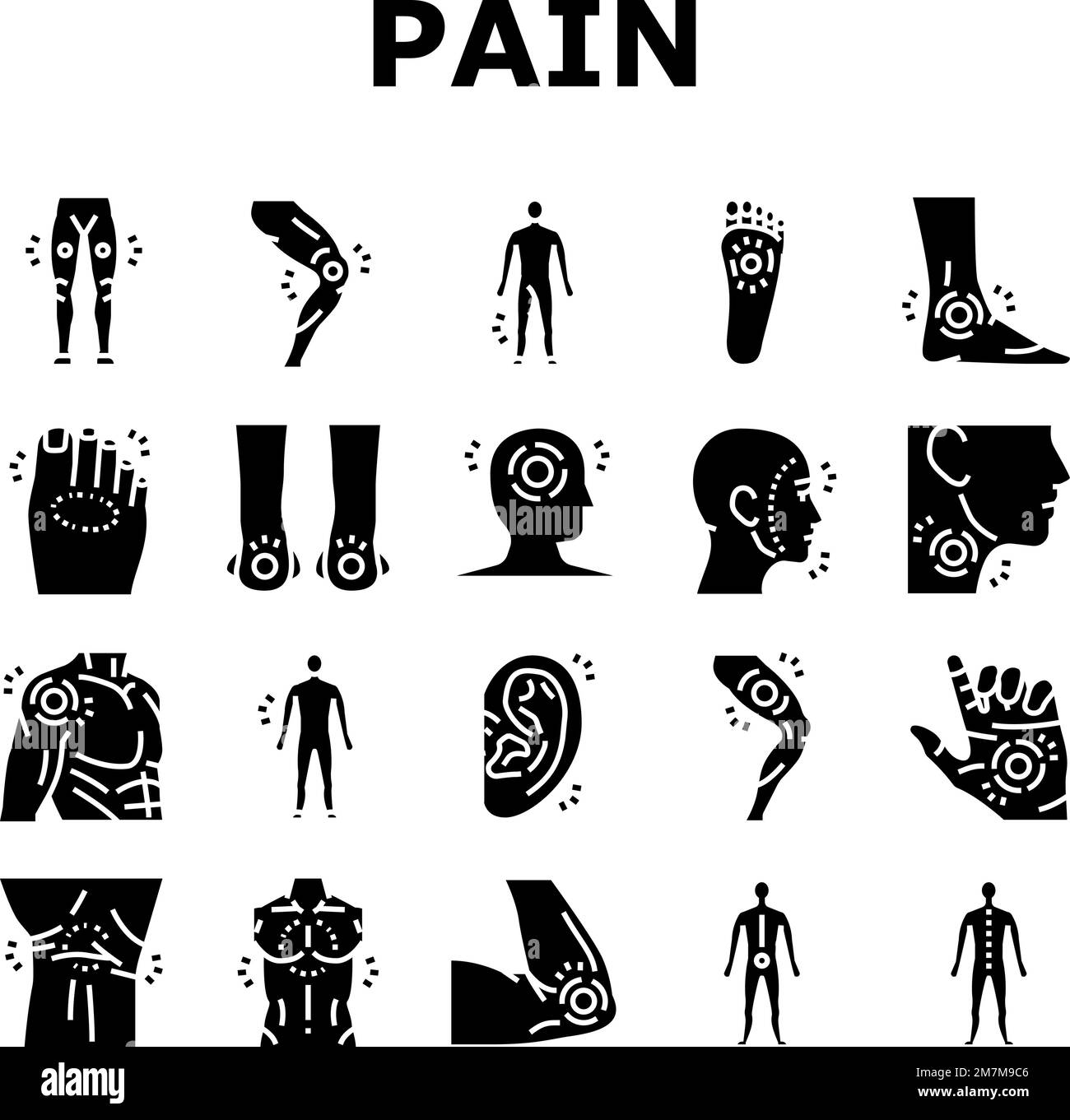 Head neck arm knee Black and White Stock Photos & Images - Alamy