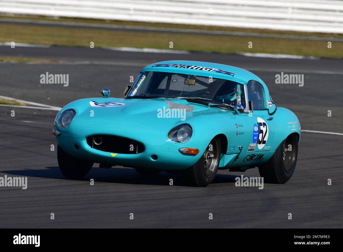 Andy Newall, Rhea Sautter, Jaguar E-Type, Masters Historic Racing ...