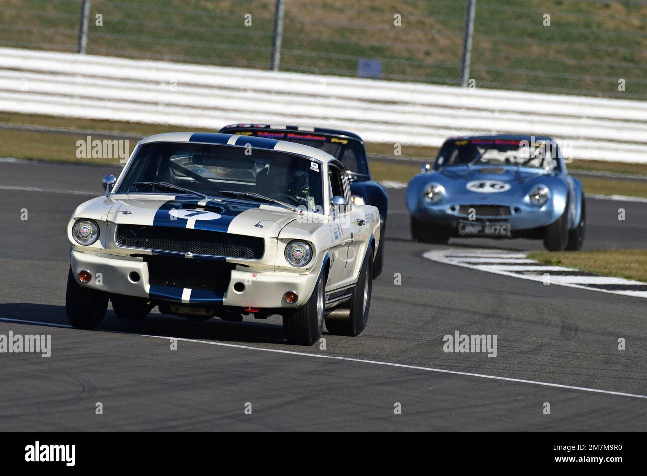 Mike Thorne, Sarah Bennett-Baggs, Ford Shelby Mustang, Masters Historic ...