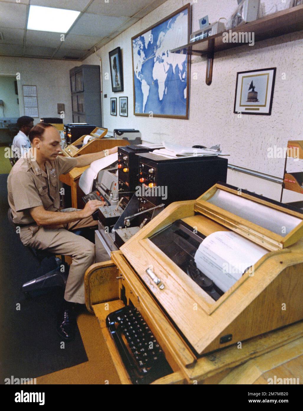 LTC Palmer McGrew II, U.S. Army, and MSGT Willie Collins, U.S. Air ...