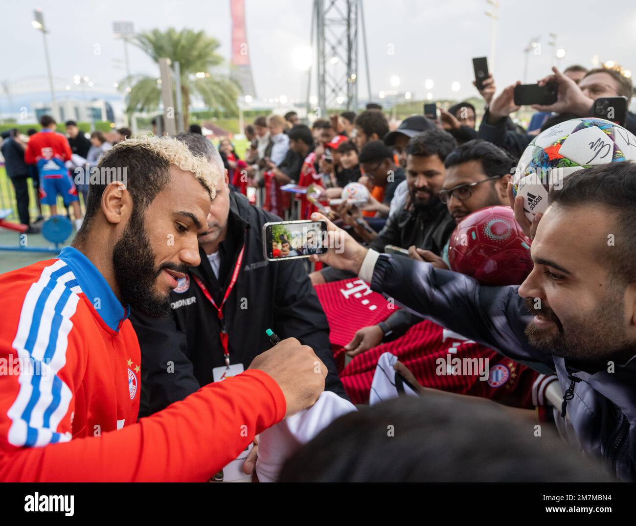 Doha, Qatar. 10th Jan, 2023. Eric-Maxim Choupo-Moting of FC Bayern ...