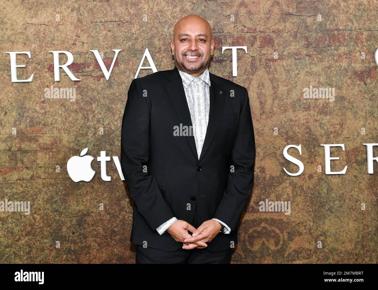 Ashwin Rajan attends the premiere of Apple+ TV's "Servant" Season 4 at ...