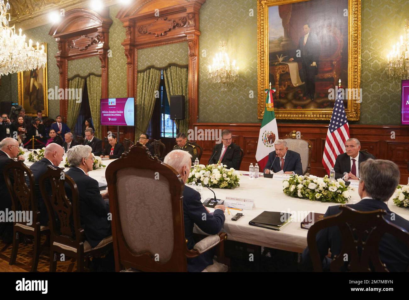 Mexico City, Mexico. 09th Jan, 2023. U.S President Joe Biden, and ...