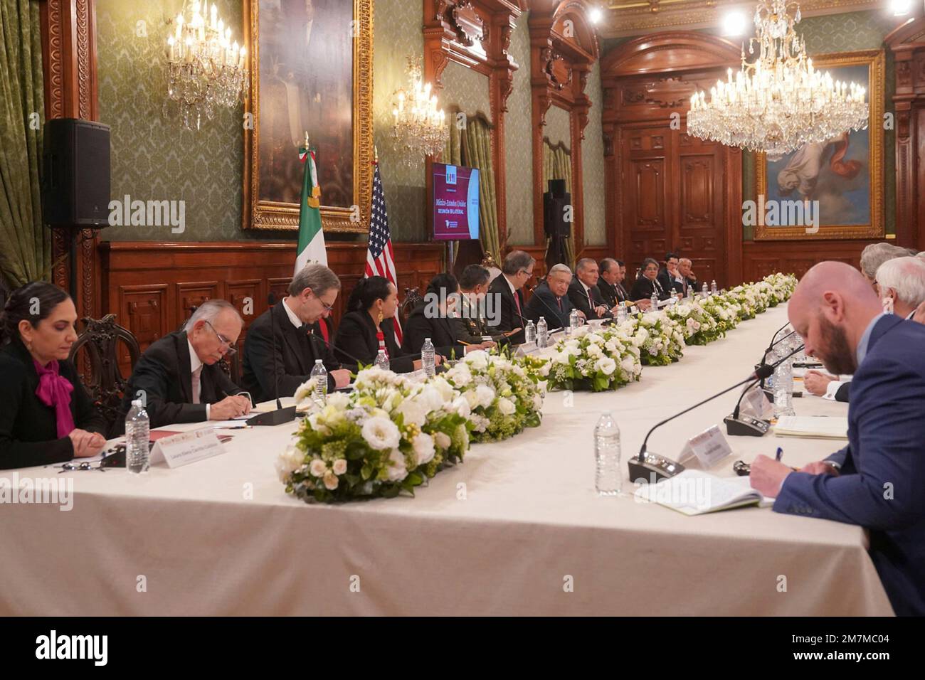 Mexico City, Mexico. 09th Jan, 2023. U.S President Joe Biden, and ...