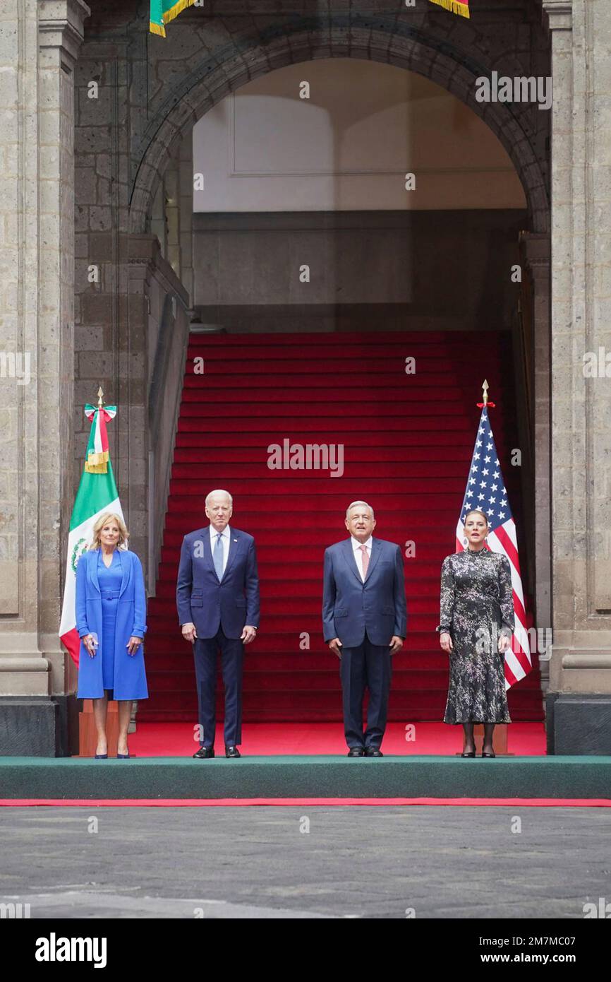 Mexico City, Mexico. 09th Jan, 2023. U.S President Joe Biden, and ...