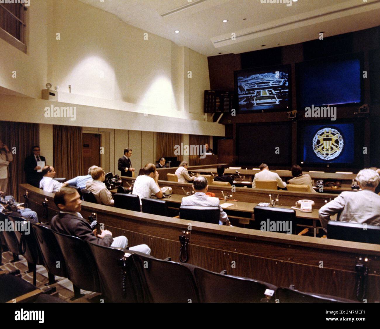 Emergency Conference Room in the National Military Command Center (NMCC ...