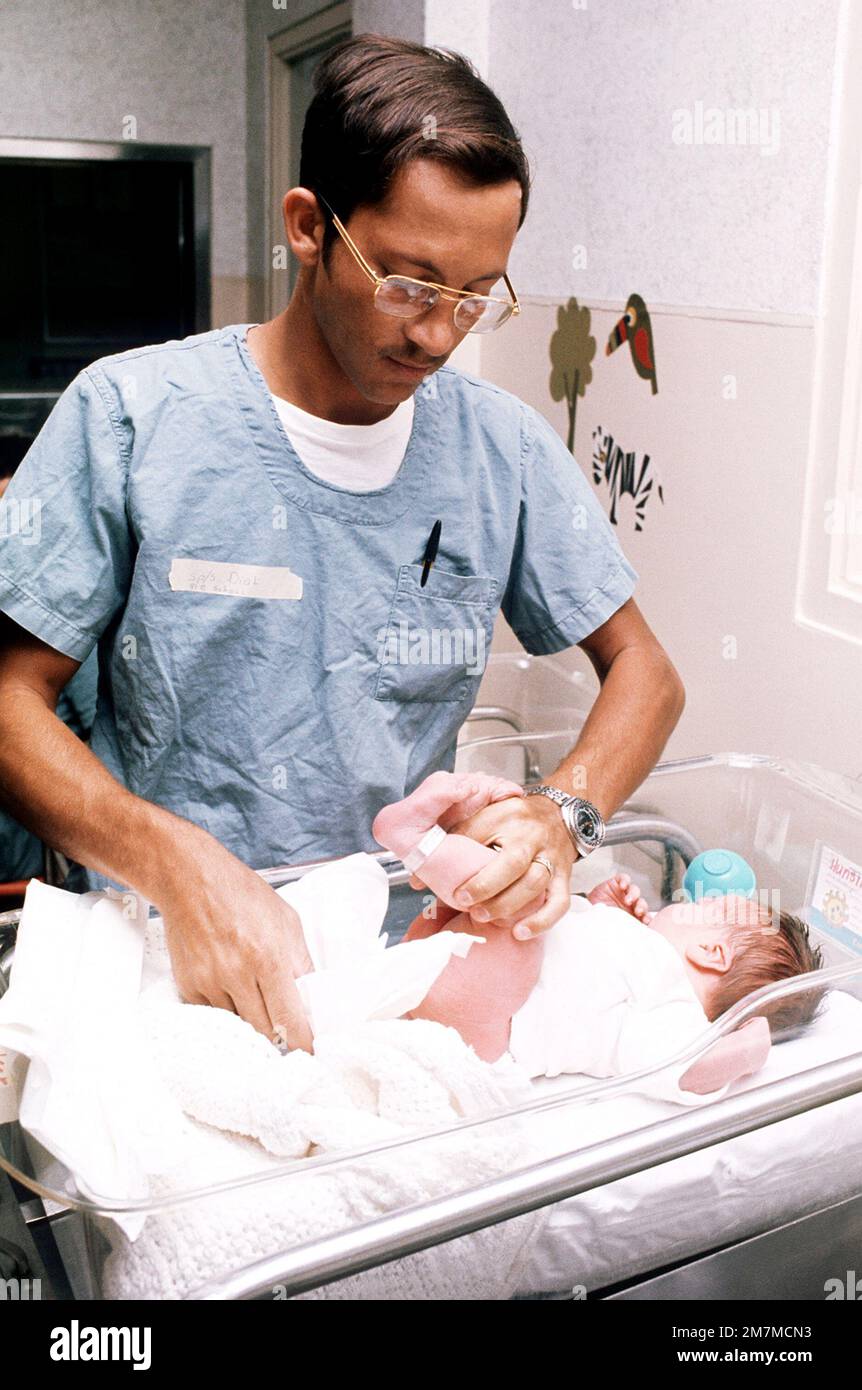 Hospital diaper change hi-res stock photography and images - Alamy