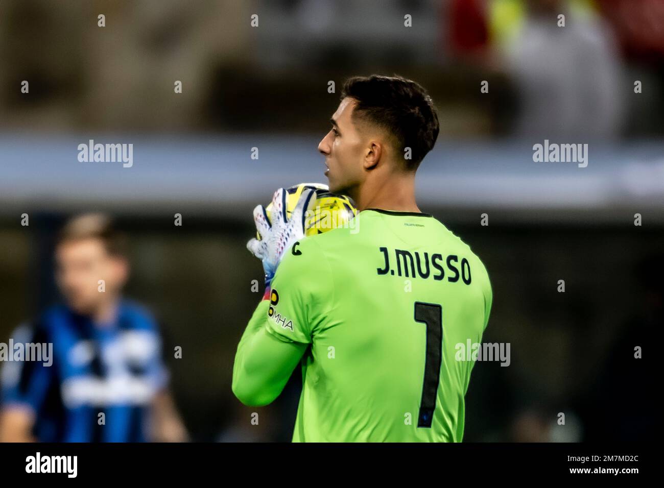 Bologna, Italy. January 9, 2023, Juan Musso (Atalanta) during the ...