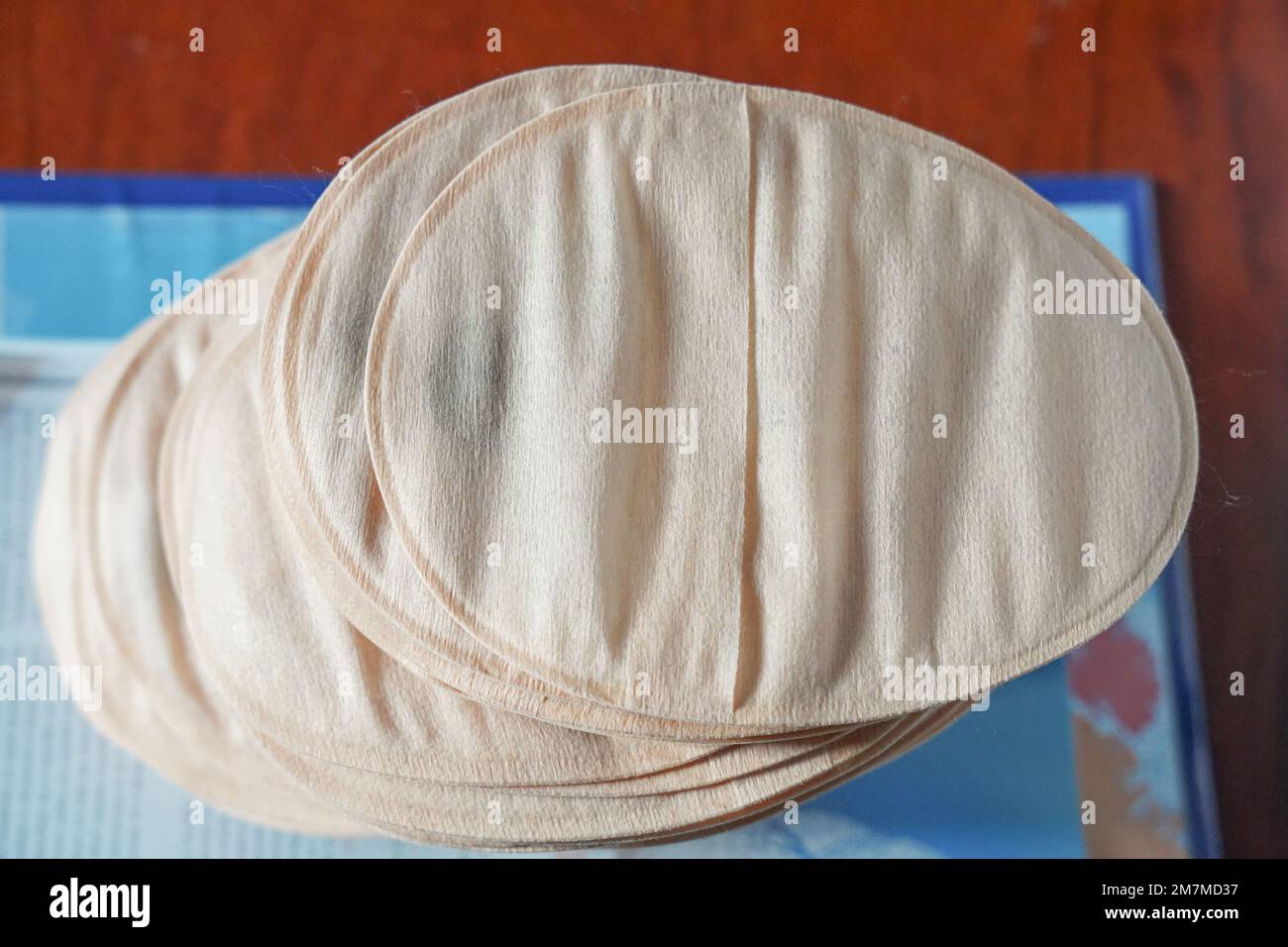 pile of stoma bags close-up. colon cancer with operation Stock Photo ...