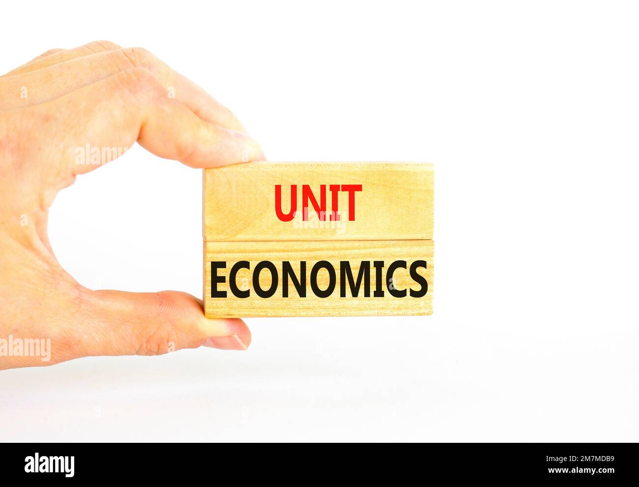 Unit economics symbol. Concept words Unit economics on wooden blocks ...