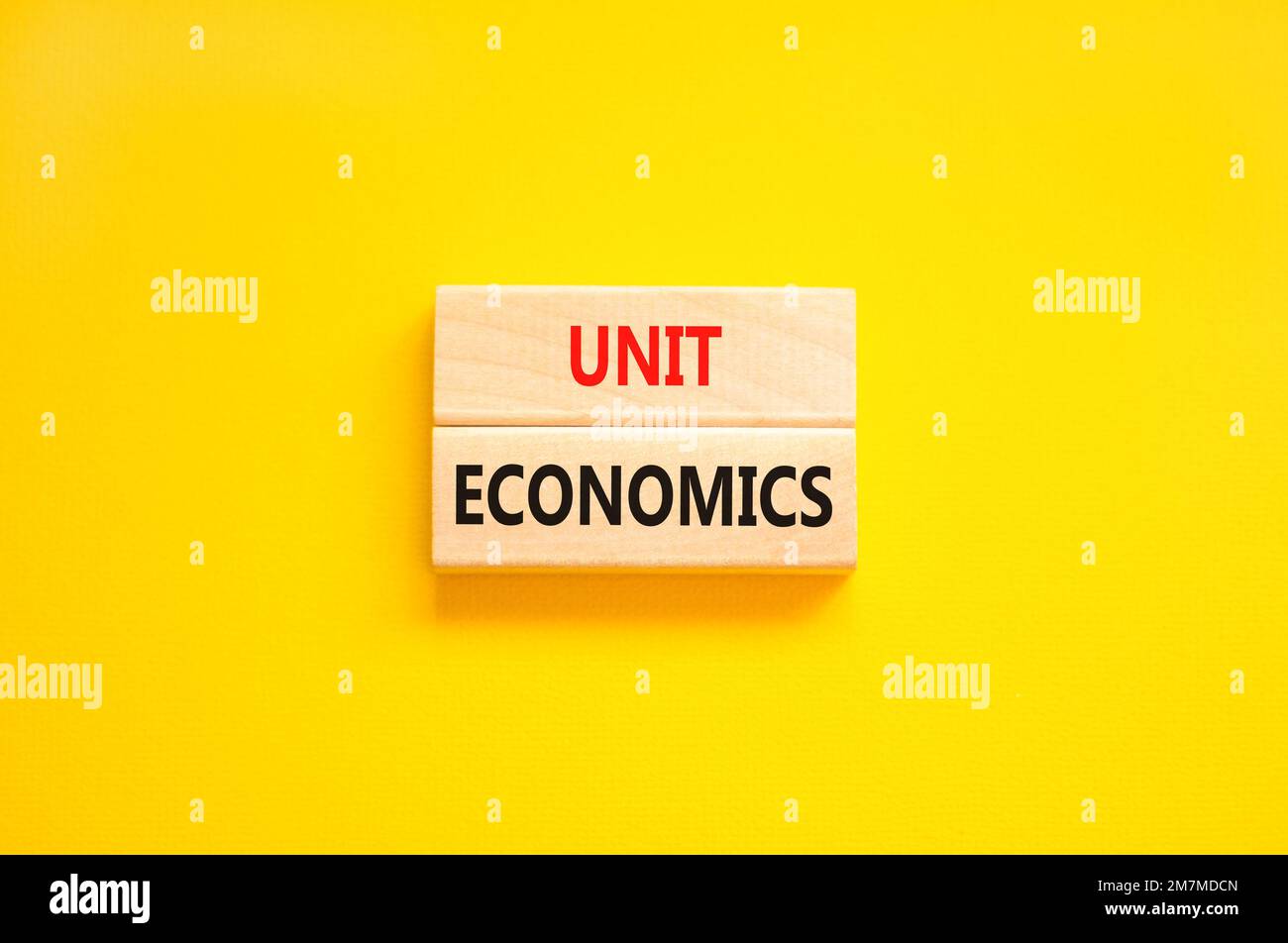 Unit economics symbol. Concept words Unit economics on wooden blocks ...