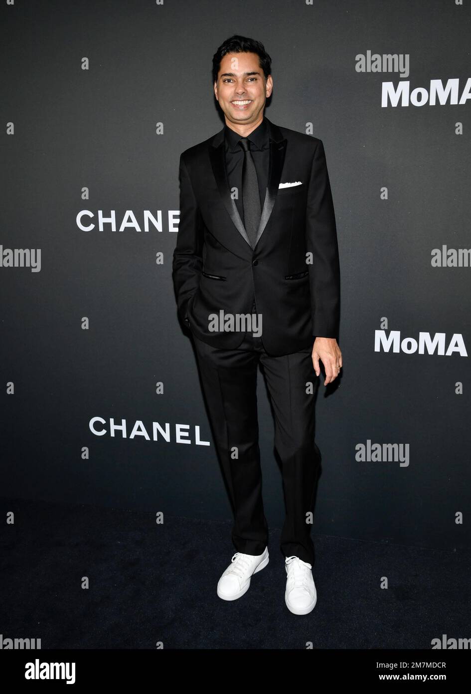 Rajendra Roy attends the MoMA Film Benefit honoring Guillermo del Toro ...