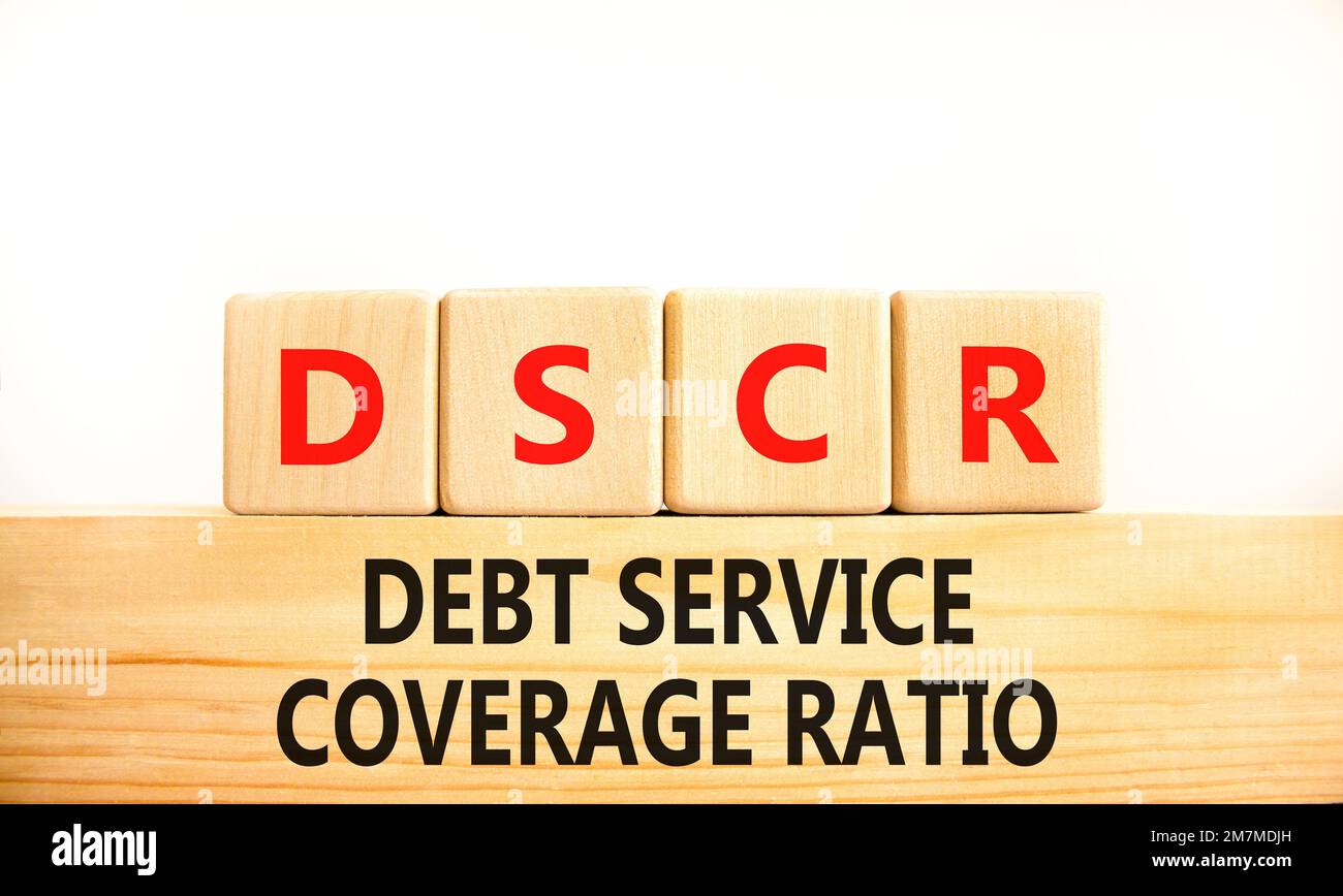 DSCR debt service coverage ratio symbol. Concept words DSCR debt ... DSCR debt service coverage ratio symbol. Concept words DSCR debt ...