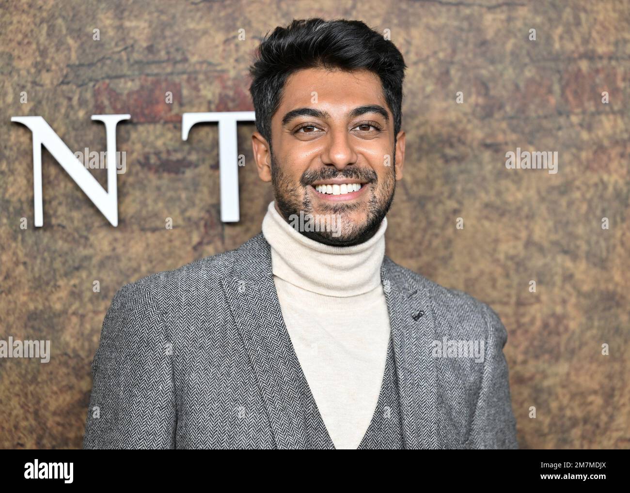 Ritesh Rajan attends the premiere of Apple+ TV's "Servant" Season 4 at ...
