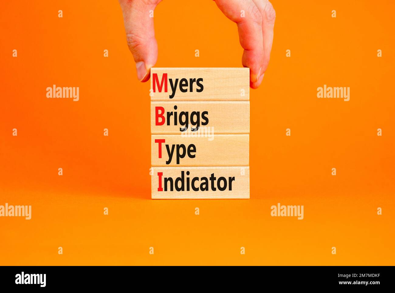 MBTI Myers Briggs type indicator symbol. Concept words MBTI Myers ...