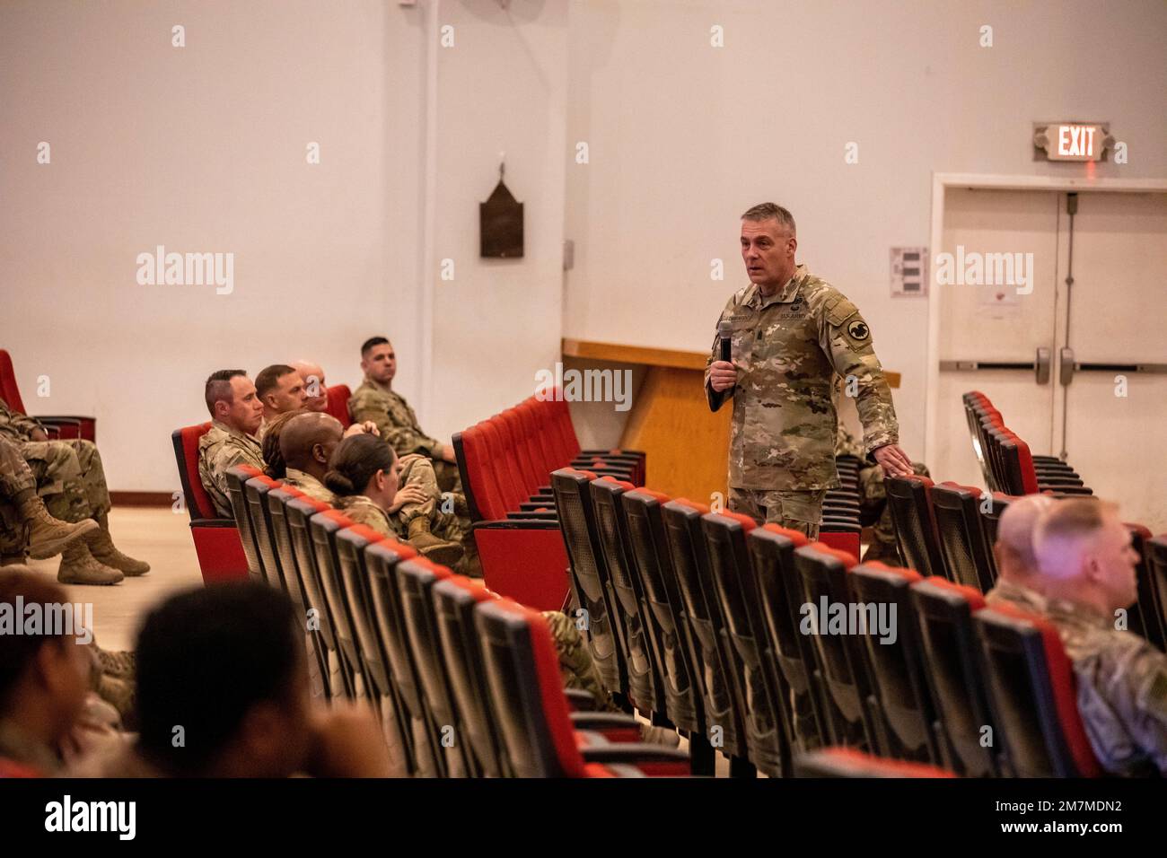 U.S. Army Reserve Command Sgt. Maj. Andrew Lombardo, the 14th Command ...
