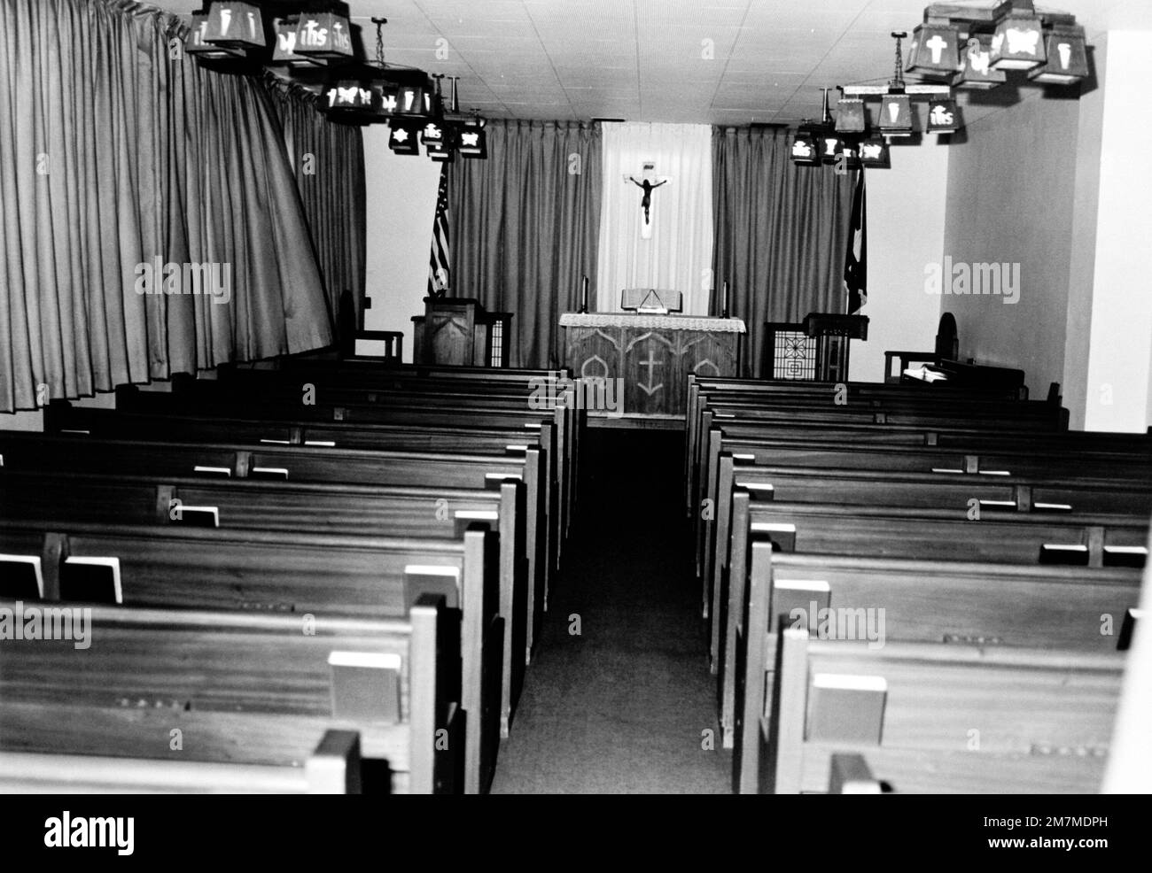 The Medical Memorial Chapel on the second floor if the U.S. Army ...