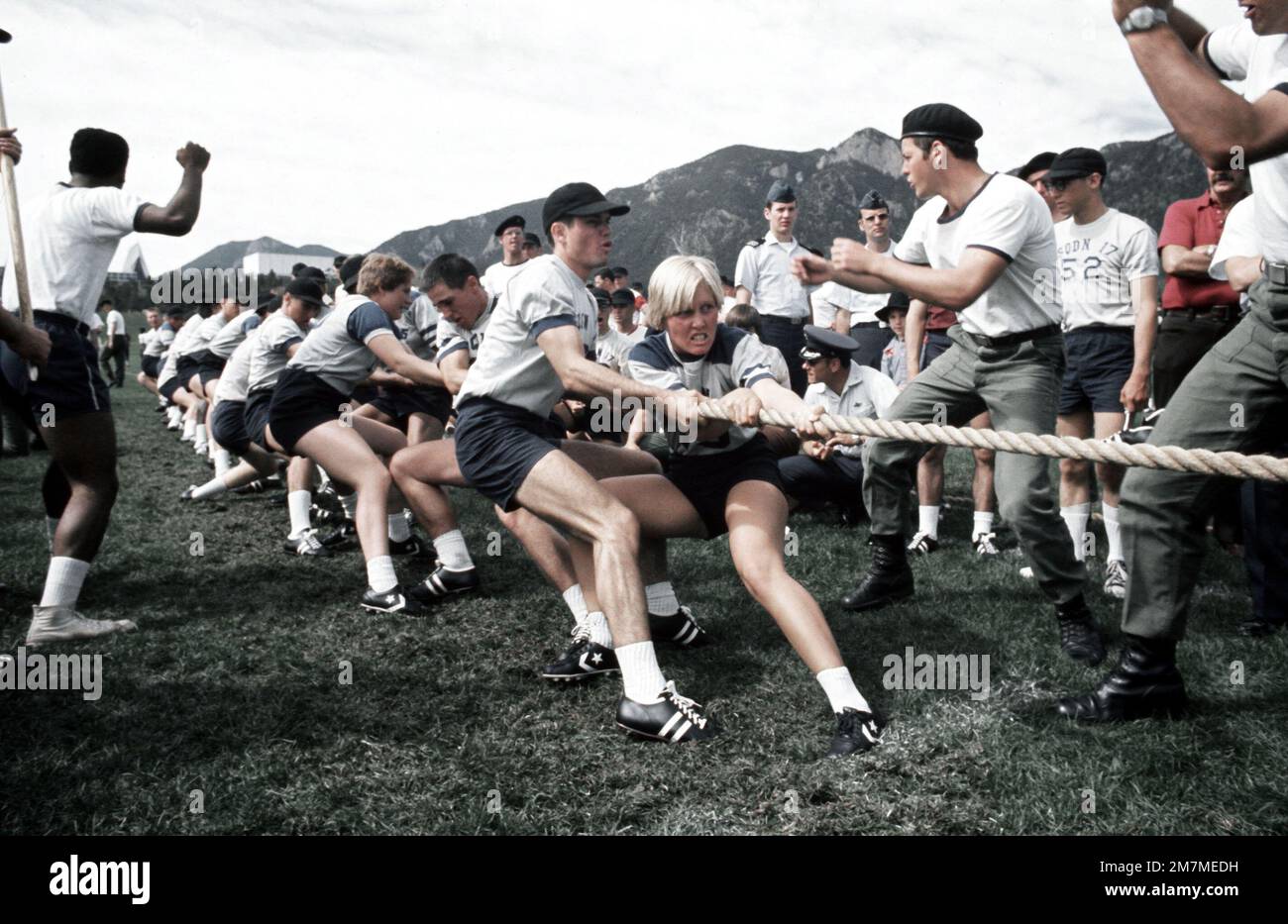 Air force academy cadets tug of war hi-res stock photography and images ...
