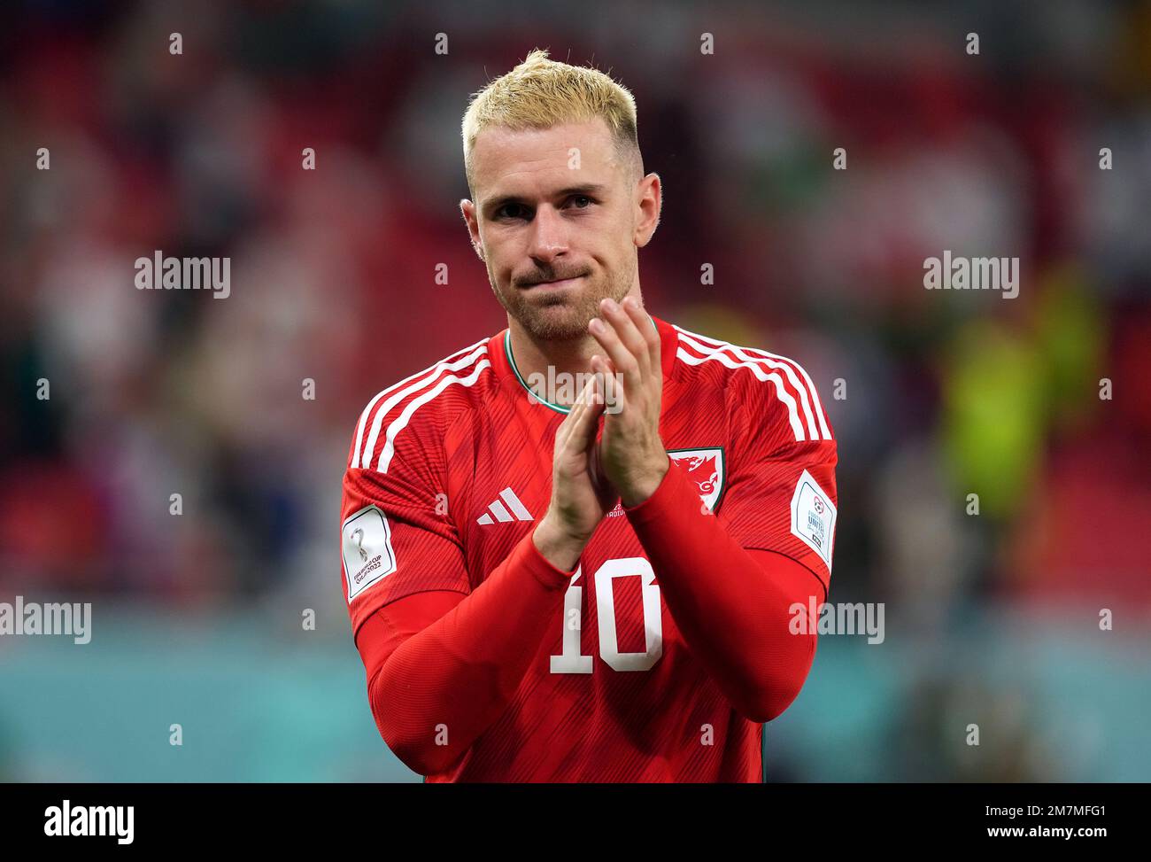 File photo dated 29-11-2022 of Wales' Aaron Ramsey. Rob Page will tell ...