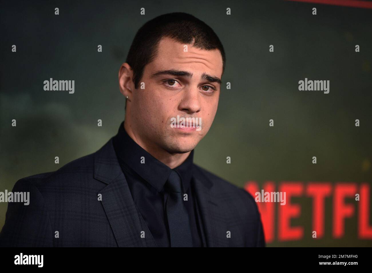 Noah Centineo arrives at the world premiere of "The Recruit" on ...