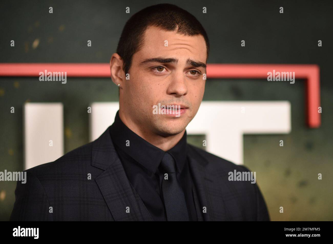 Noah Centineo arrives at the world premiere of "The Recruit" on ...