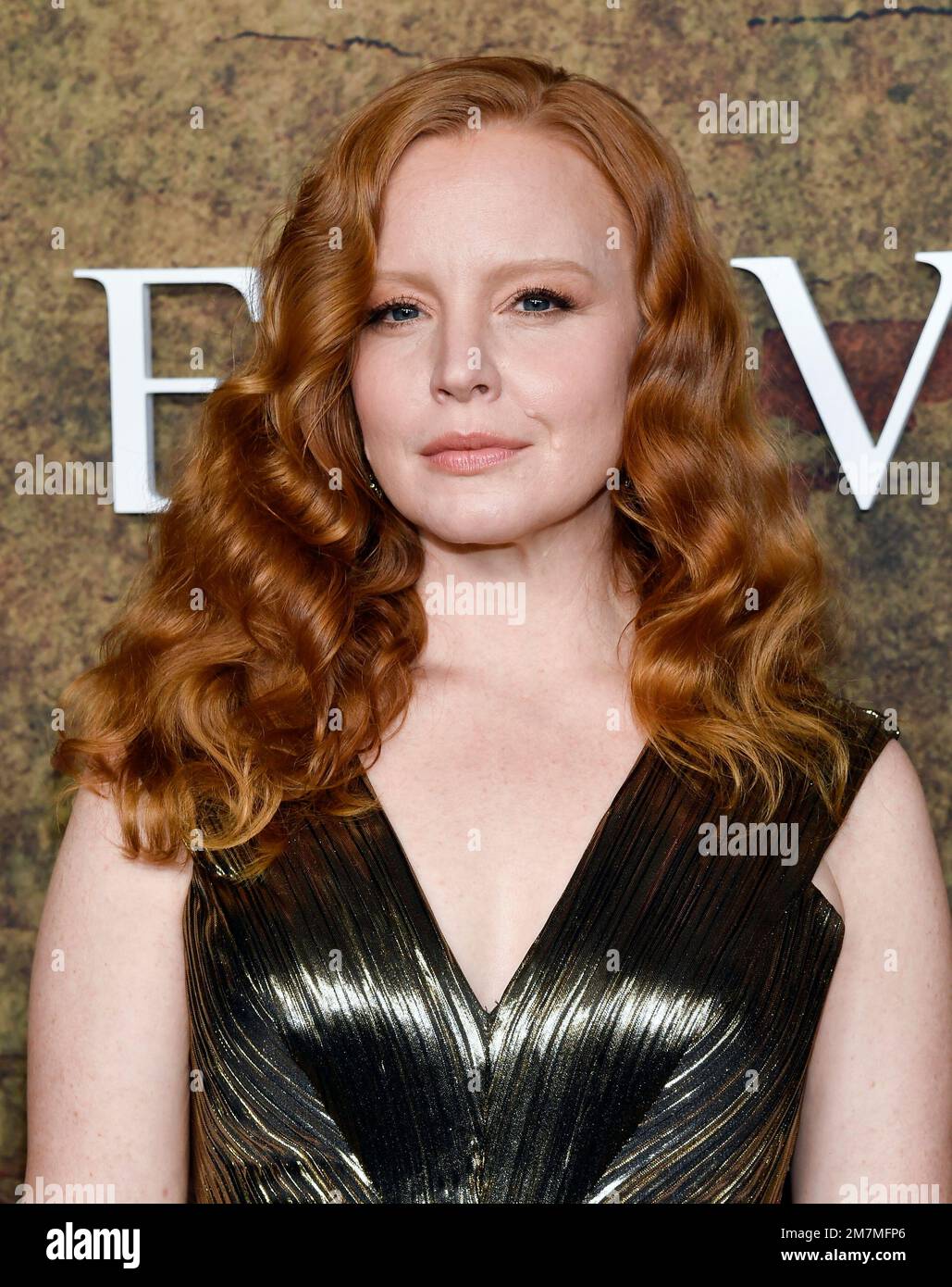 Lauren Ambrose attends the premiere of Apple+ TV's "Servant" Season 4 ...