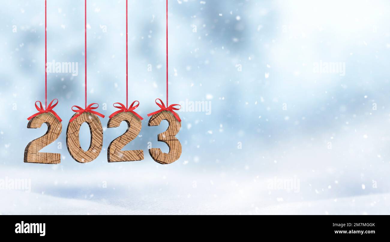 2023 in numbers hi-res stock photography and images - Alamy