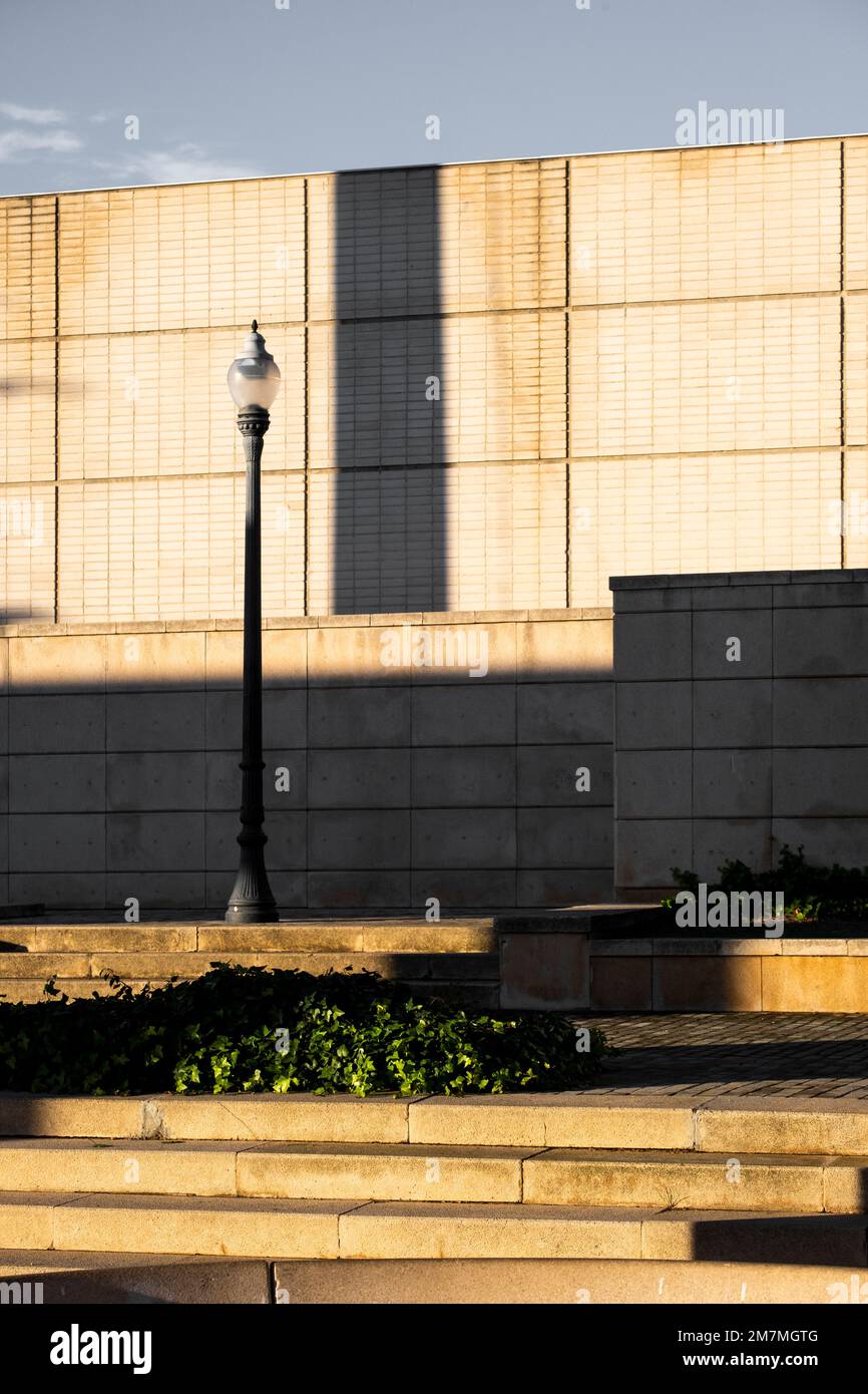 Architectural abstract detail of a concrete facade Stock Photo - Alamy